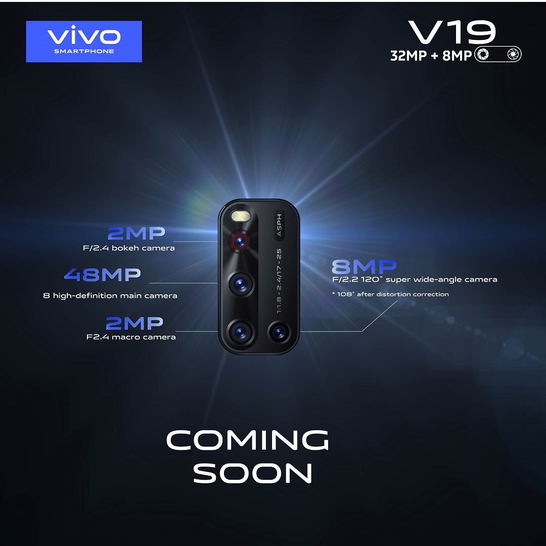 The vivo V19 With Dual Front-Facing Cameras Will Be Unveiled in Kenya ...