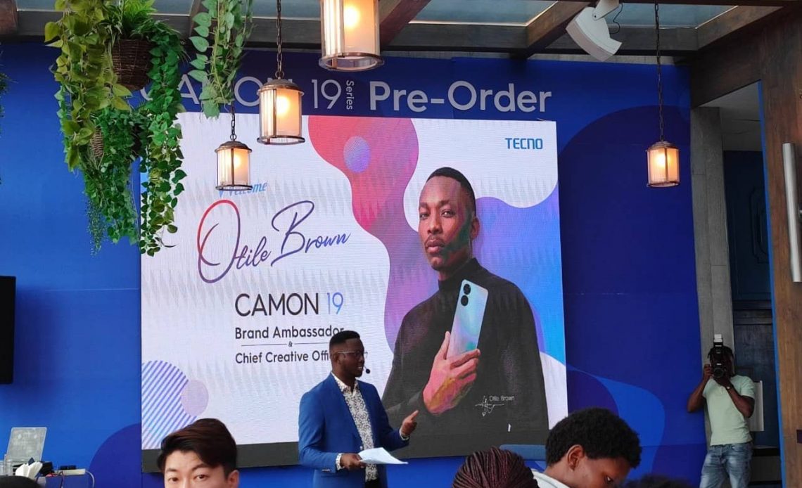 Tecno Picks Otile Brown as its Brand Ambassador for the Camon 19 Series ...